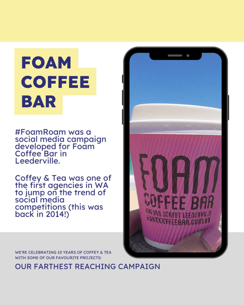 10 years of our favourite campaigns at Coffey & Tea